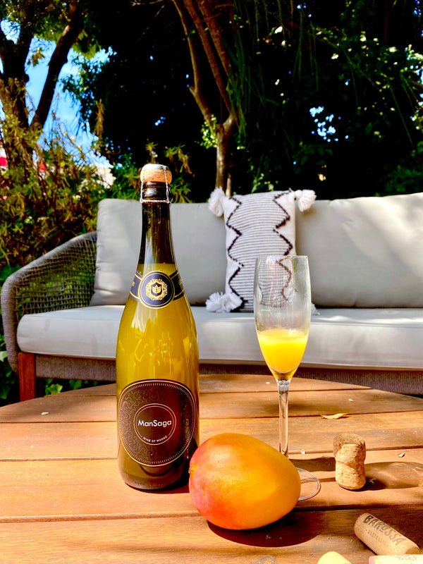 ManSaga Sparkling Mango Wine - Greenock Estate Wines
